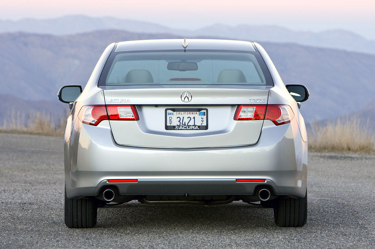 Acura TSX technical specifications and fuel economy
